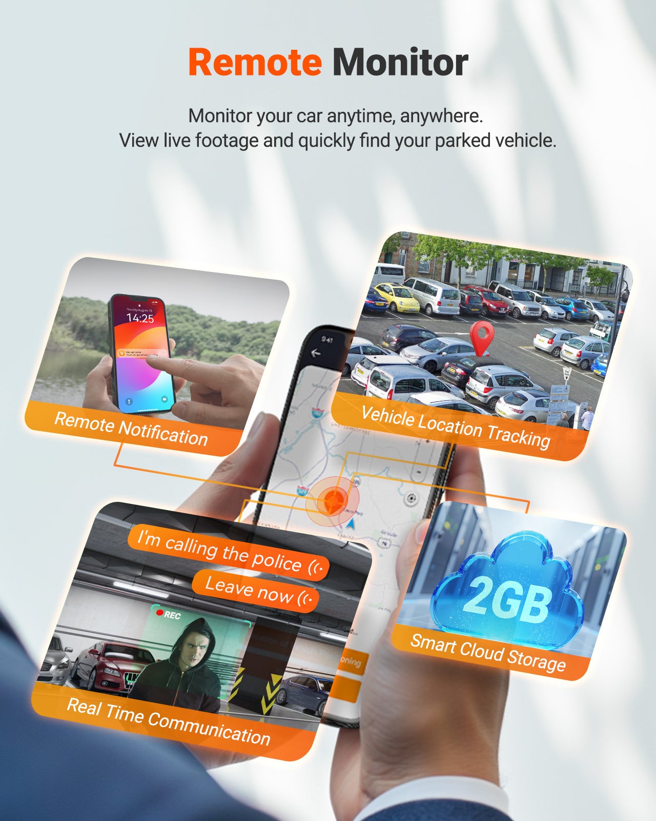 Vantrue N5S 4-Channel Dash Cam – 360° 2.7K with STARVIS 2, LTE & 1TB Support